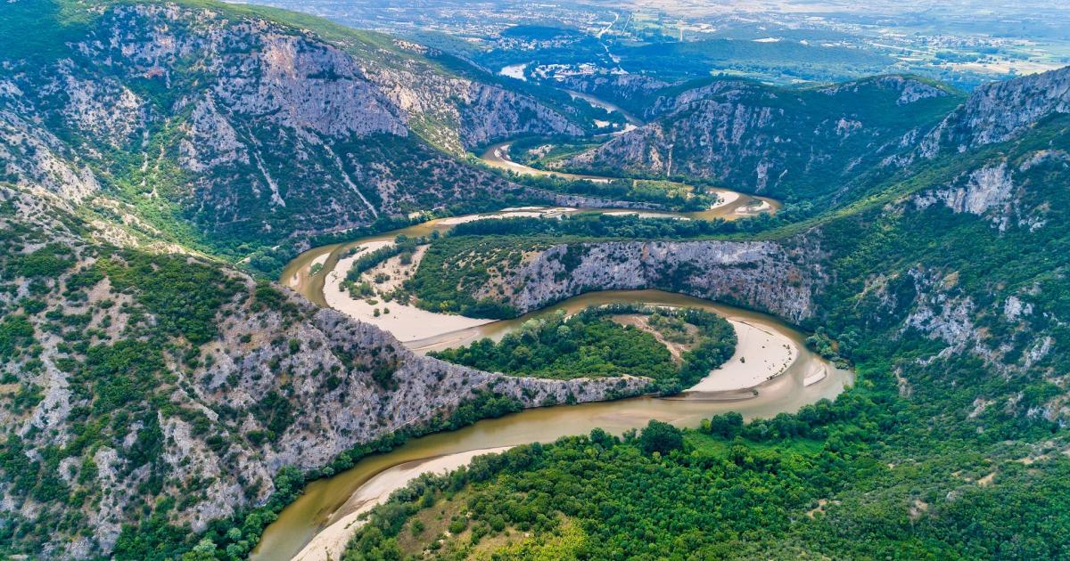 Στενά Νέστου: Όταν η φύση ζωγραφίζει