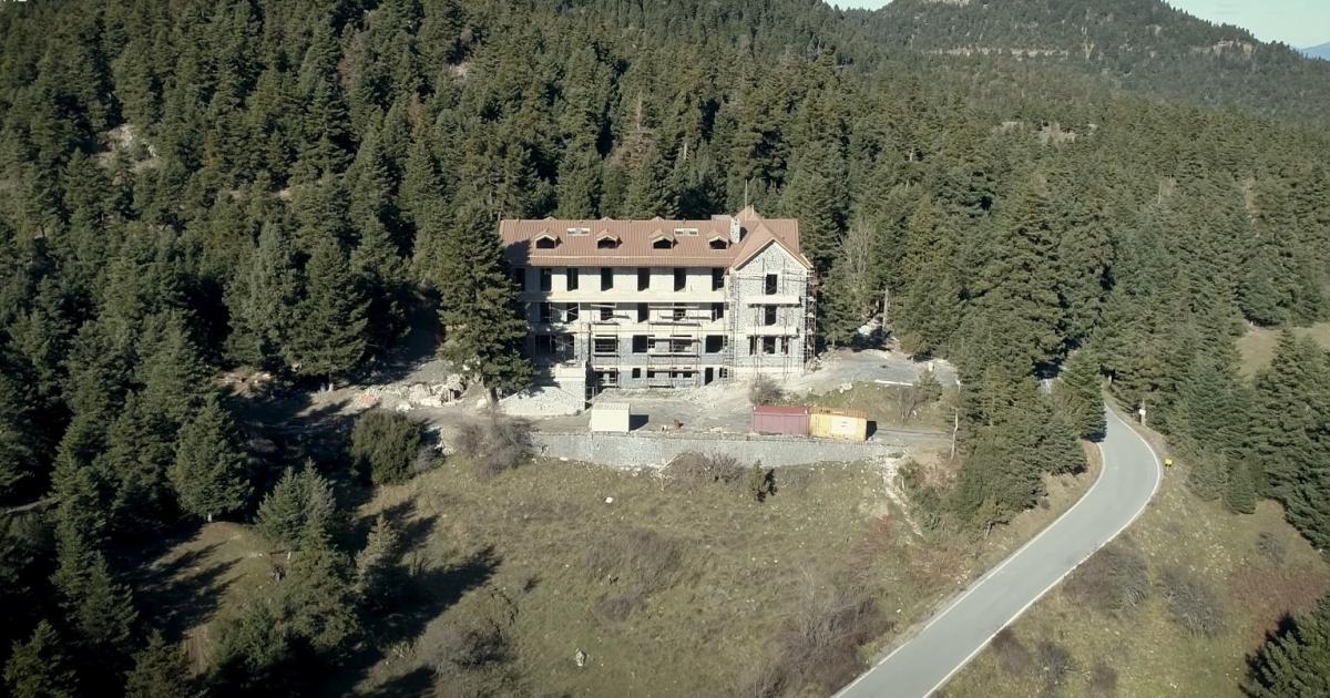 Αρκαδία: Δείτε το παλιό σανατόριο στο Μαίναλο που μετατρέπεται σε ...