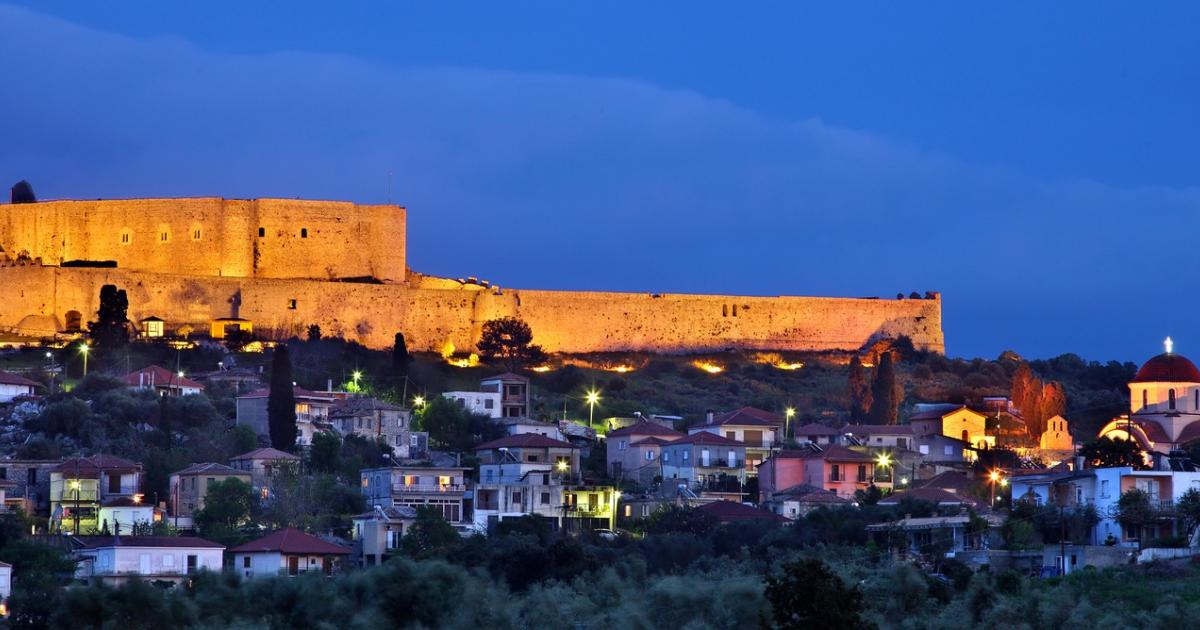 Τα ωραιότερα κάστρα της Πελοποννήσου